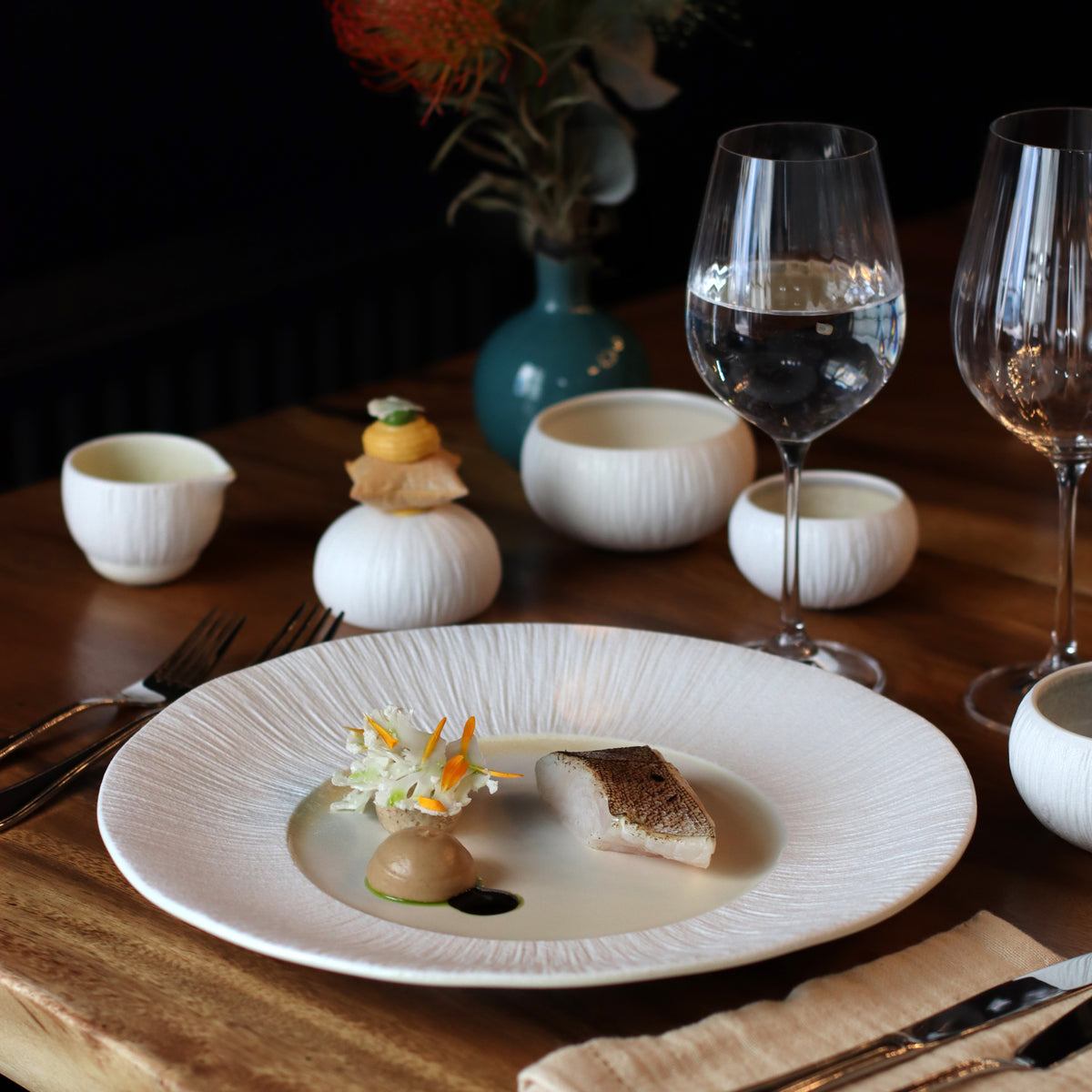 Assiette plate URUS beige 31cm – ogo living